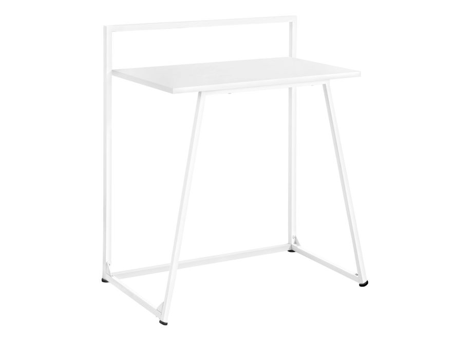 White Metal Computer Desk | Desks | Surplus Furniture