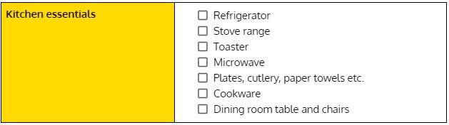 Our New House Essentials List: A Room-by-Room Guide | Surplus Furniture